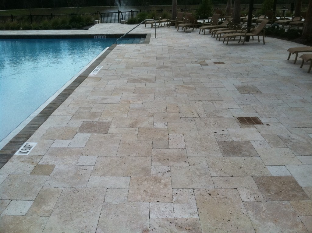 Noce Travertine French Pattern1 - JW Contracting Inc
